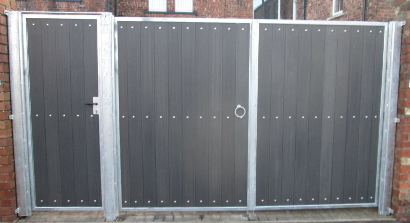 Composite Clad Gates